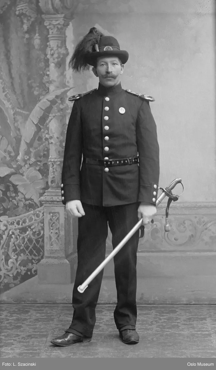 Jens Simonsen Aamodt. - Oslo Museum / DigitaltMuseum