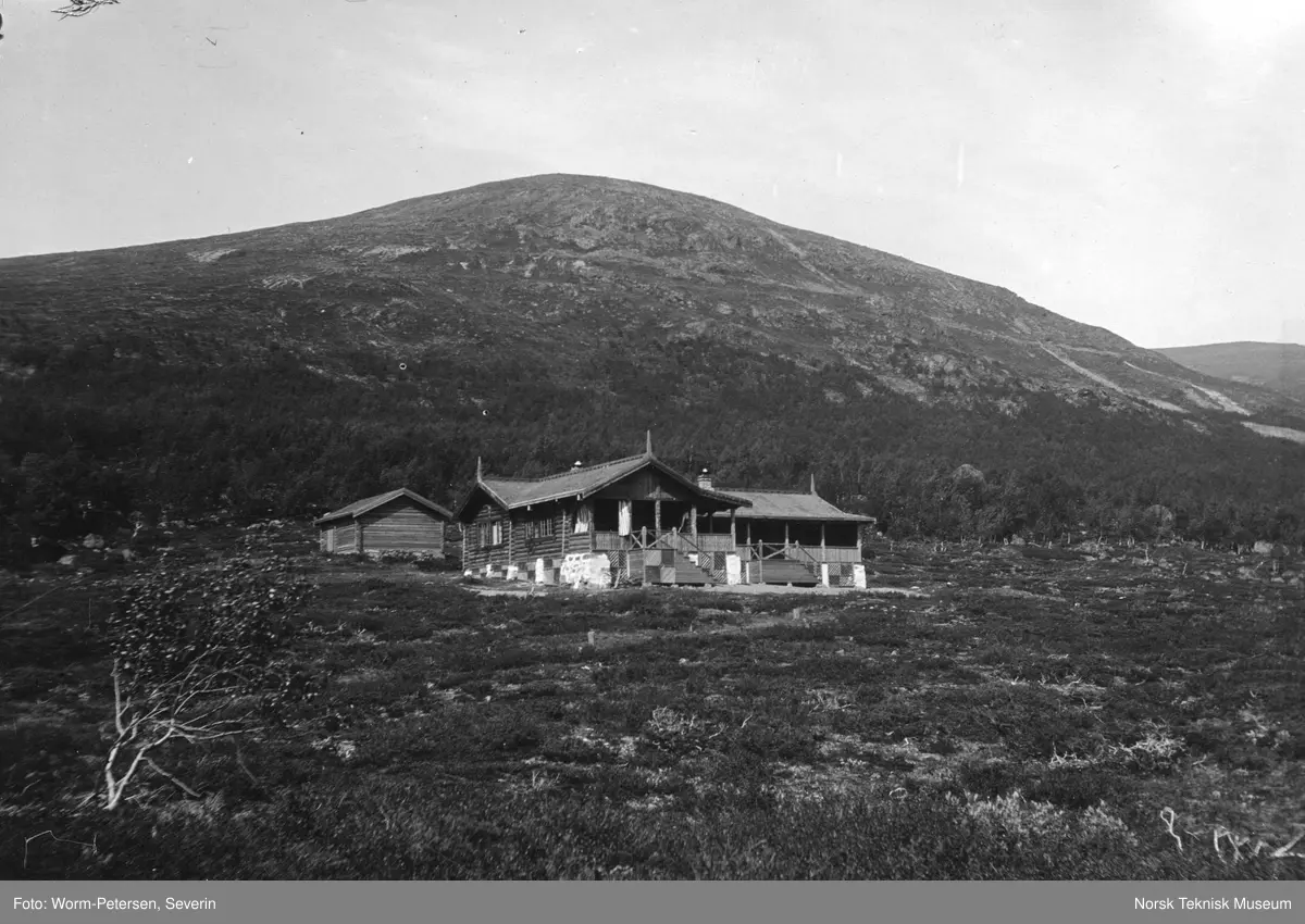 Prinsehytta i Sikkilsdalen - Norsk Teknisk Museum / DigitaltMuseum