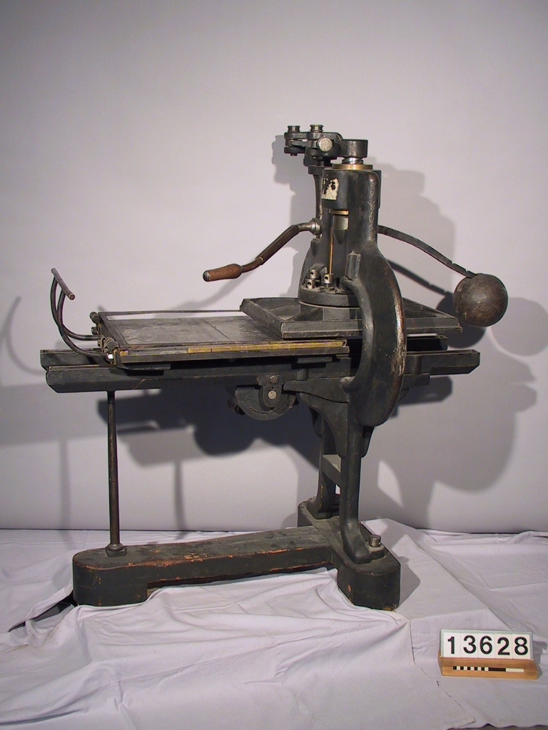 Tryckpress - Tekniska museet / DigitaltMuseum