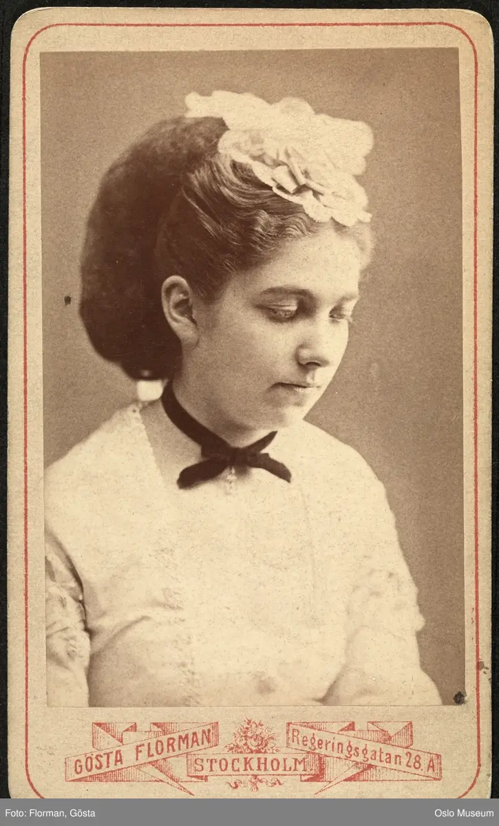 Ida Basilier. - Oslo Museum / DigitaltMuseum