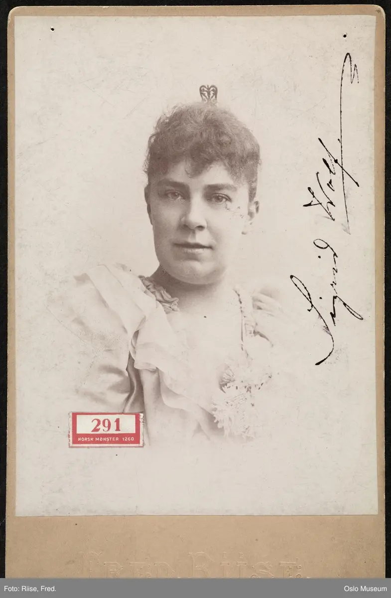 Sigrid Wolf. - Oslo Museum / DigitaltMuseum