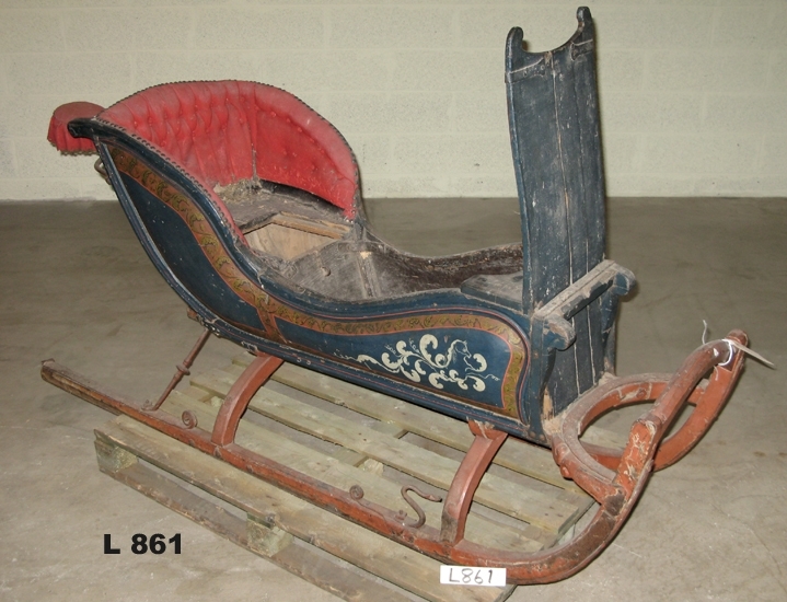 Släde - Kulturparken Småland / Smålands museum / DigitaltMuseum