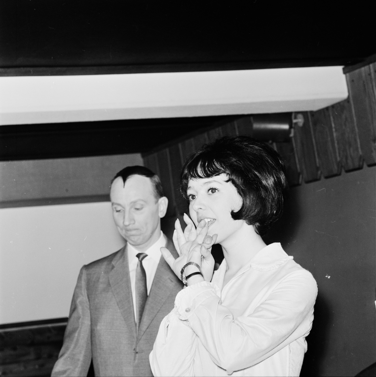 Kabaré med Rune Ek och Monika Lind, Uppsala, 1964 - Upplandsmuseet ...