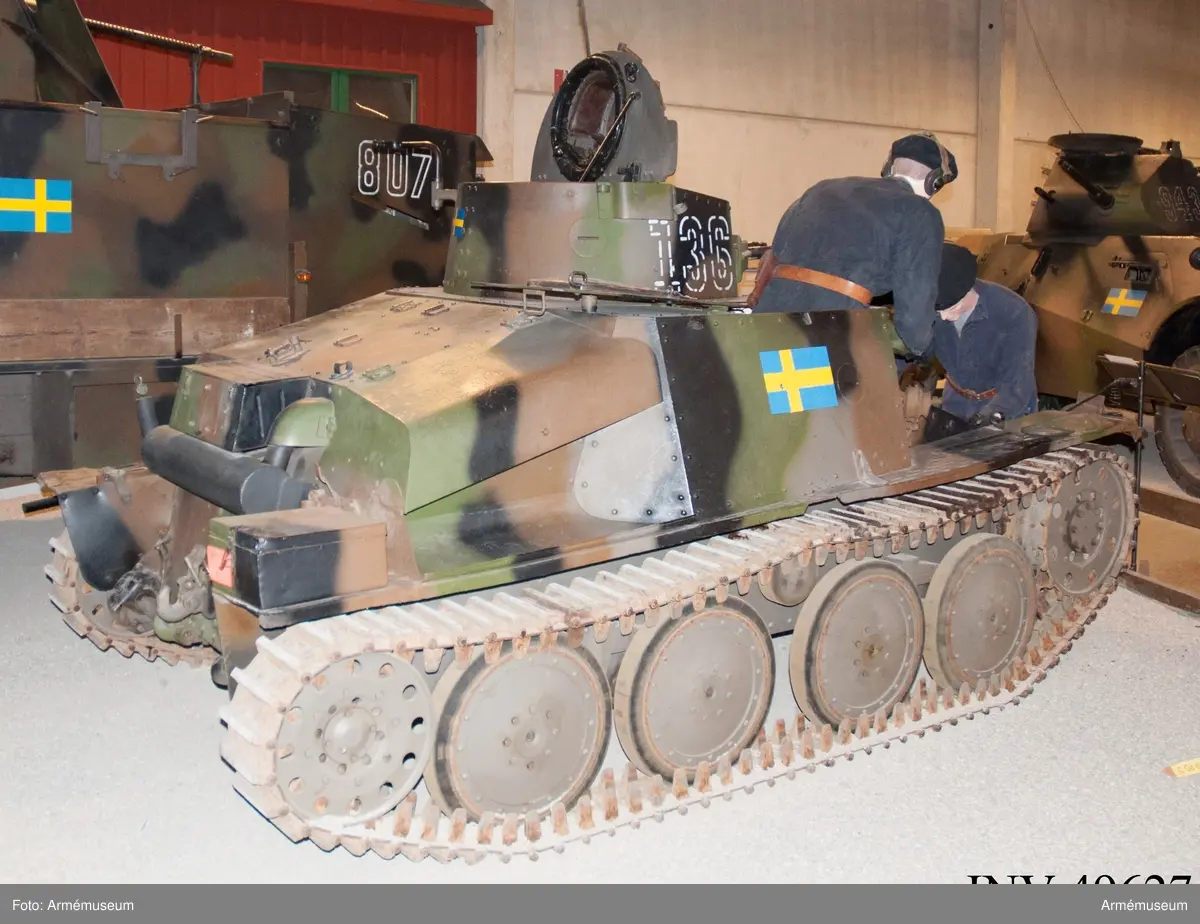 Stridsvagn m/1937 - Armémuseum / DigitaltMuseum