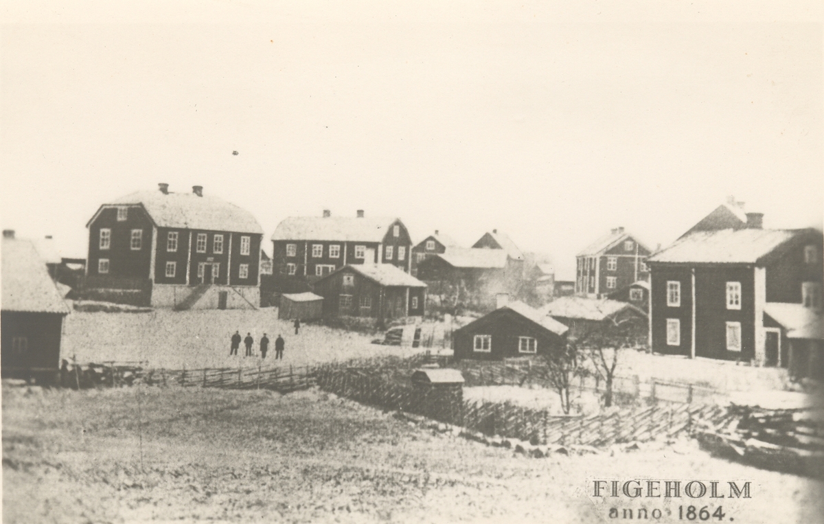 Figeholm anno 1864 - Kalmar läns museum / DigitaltMuseum
