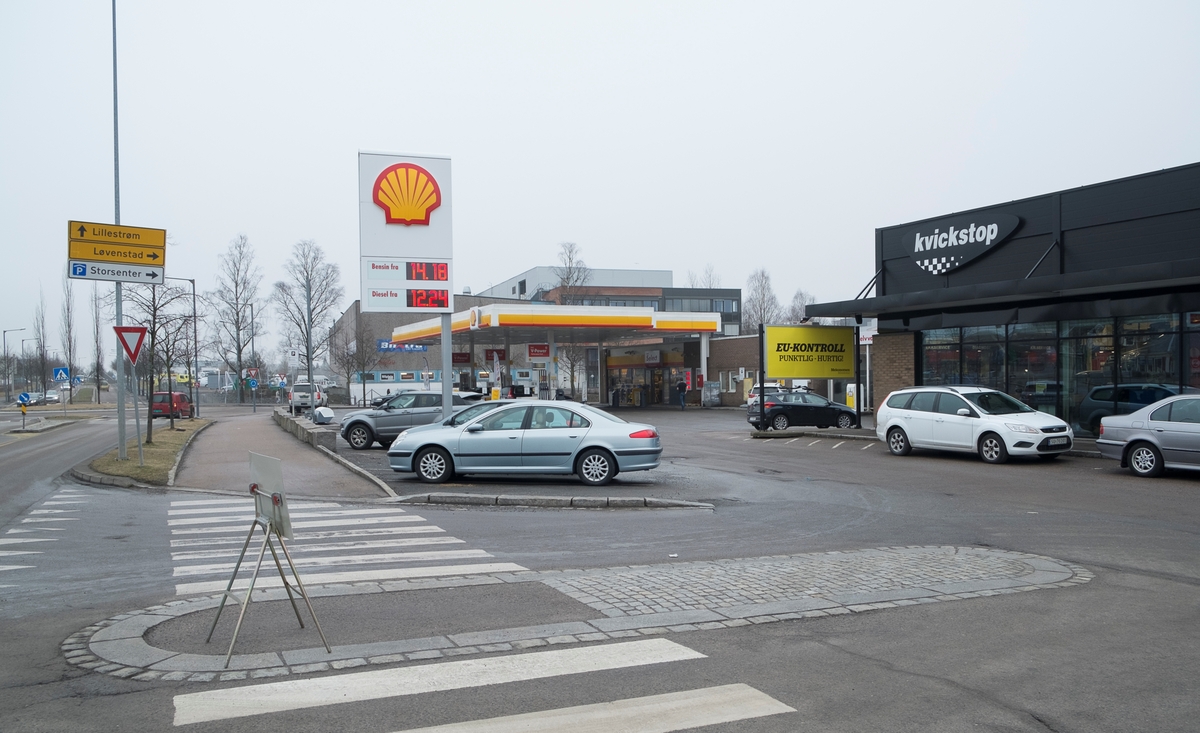 Shell bensinstasjon Fjellhamarveien Strømmen - Museene i Akershus ...