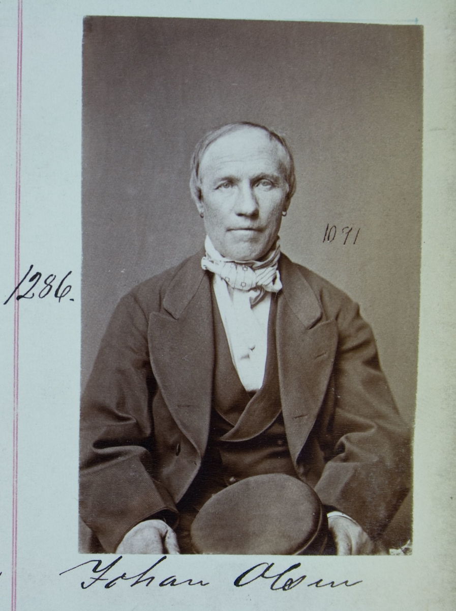 Johan Olsen - Justismuseet / DigitaltMuseum