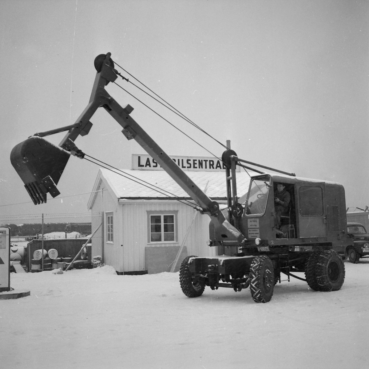 Gravemaskin - Sverresborg Trøndelag Folkemuseum / DigitaltMuseum
