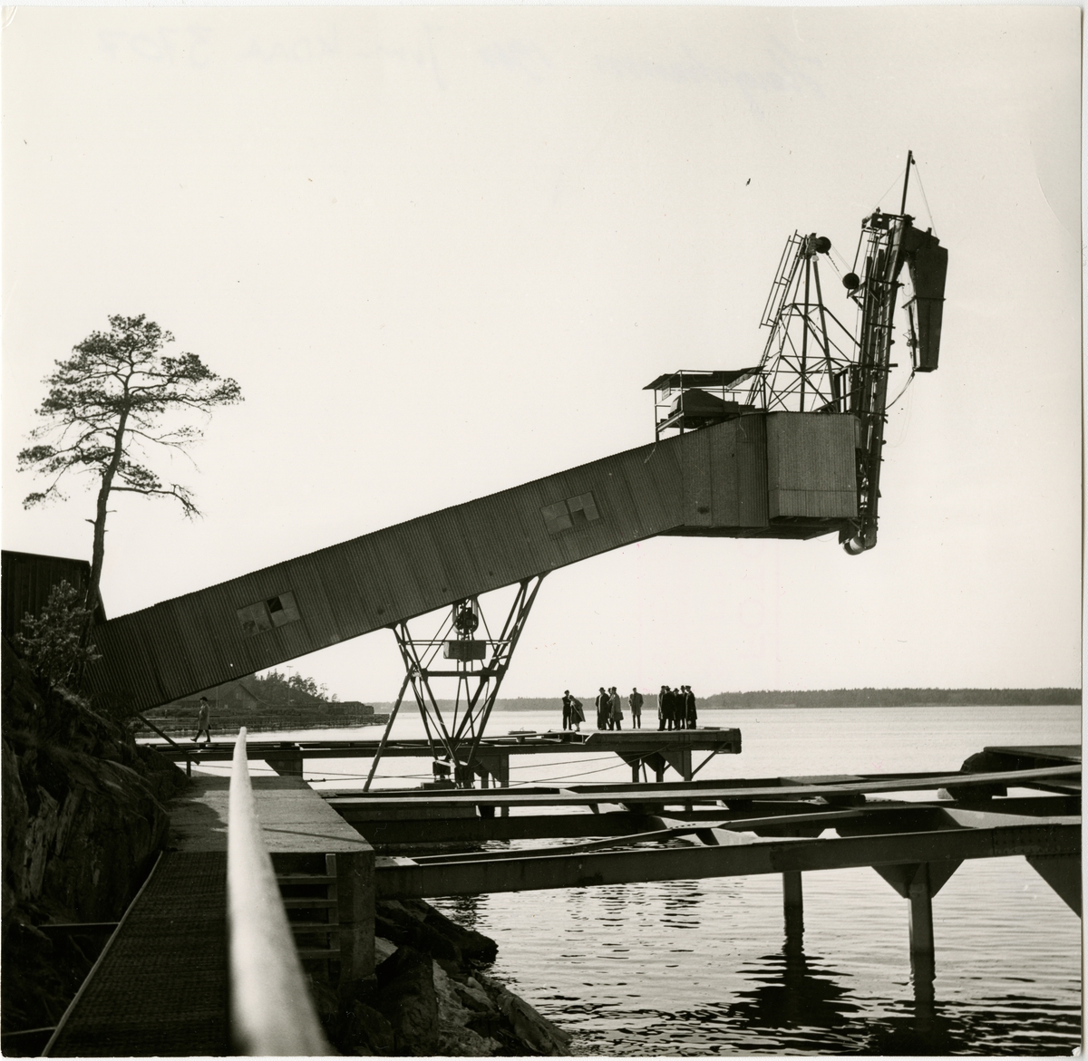 Foto vid Hargshamn - Järnvägsmuseet / DigitaltMuseum