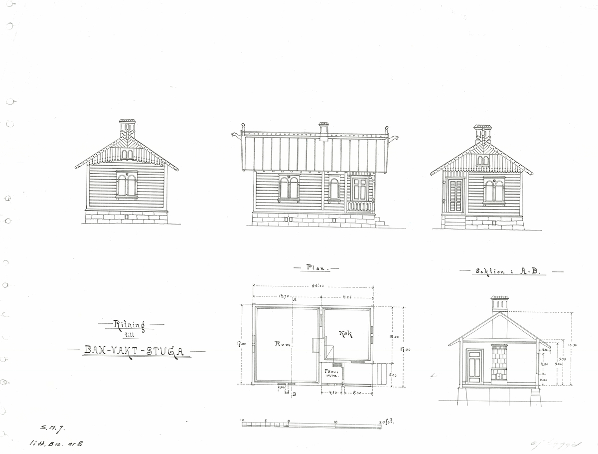 Ritning - Järnvägsmuseet / DigitaltMuseum