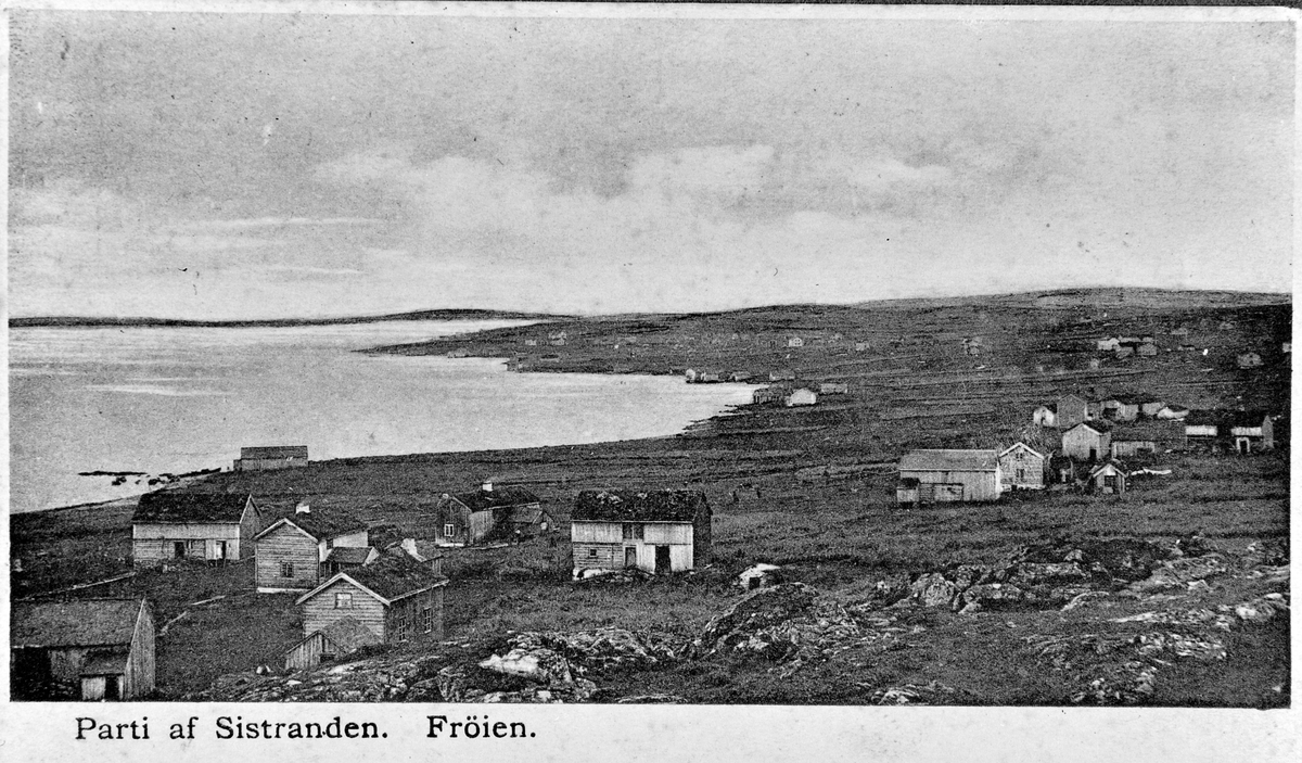 Postkort fra Sistranda, Frøya. - Museet kystens arv / DigitaltMuseum