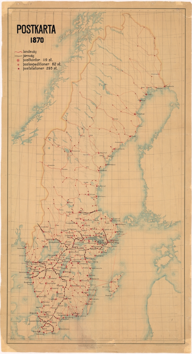 Karta - Postmuseum / DigitaltMuseum
