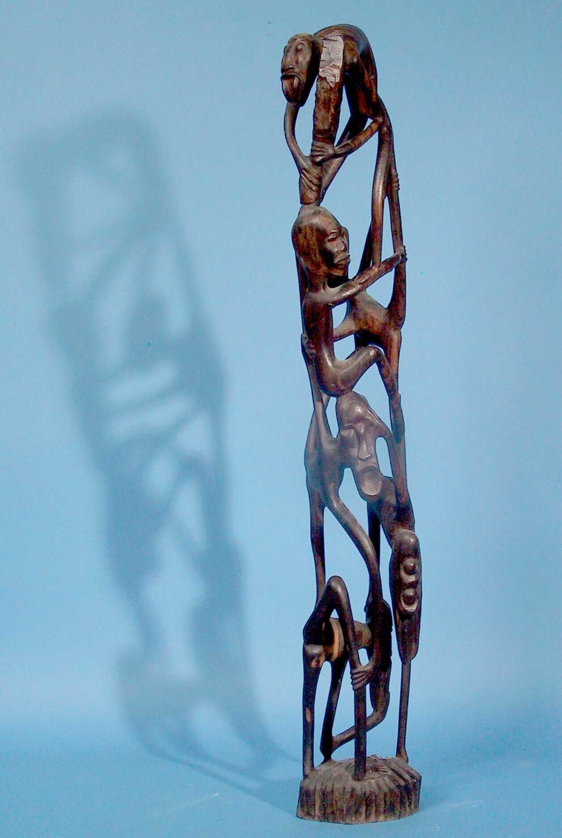 Skulptur, afrikansk - Aust-Agder museum og arkiv – KUBEN / DigitaltMuseum