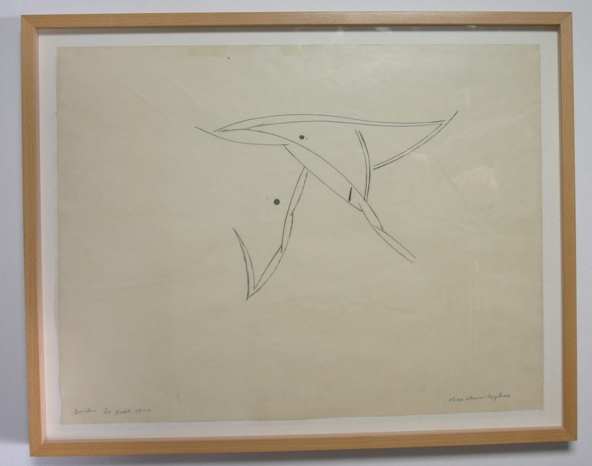Untitled [Tegning] - Drammens Museum / DigitaltMuseum