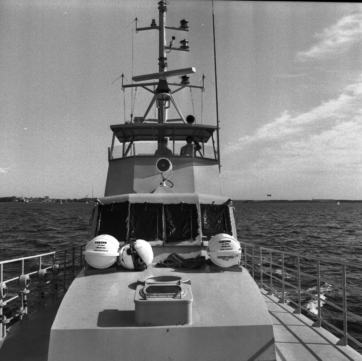 Liberia (CG 27) Bilder av besättning och provturspersonal på Liberia ...