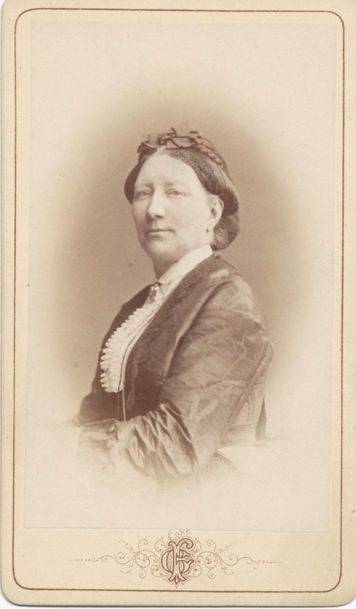 Adelaide Rettig, född Garberg. Gift med Robert Rettig. - Länsmuseet ...