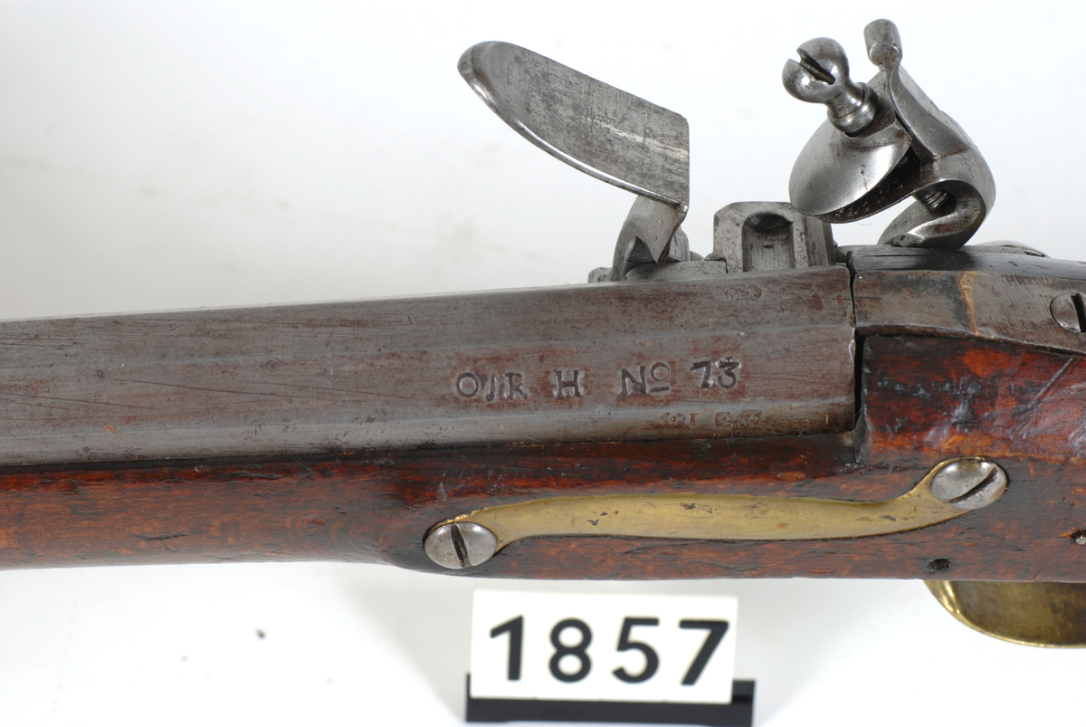 Jegerrifle 22 lødig M1803 - Forsvarets museer / DigitaltMuseum