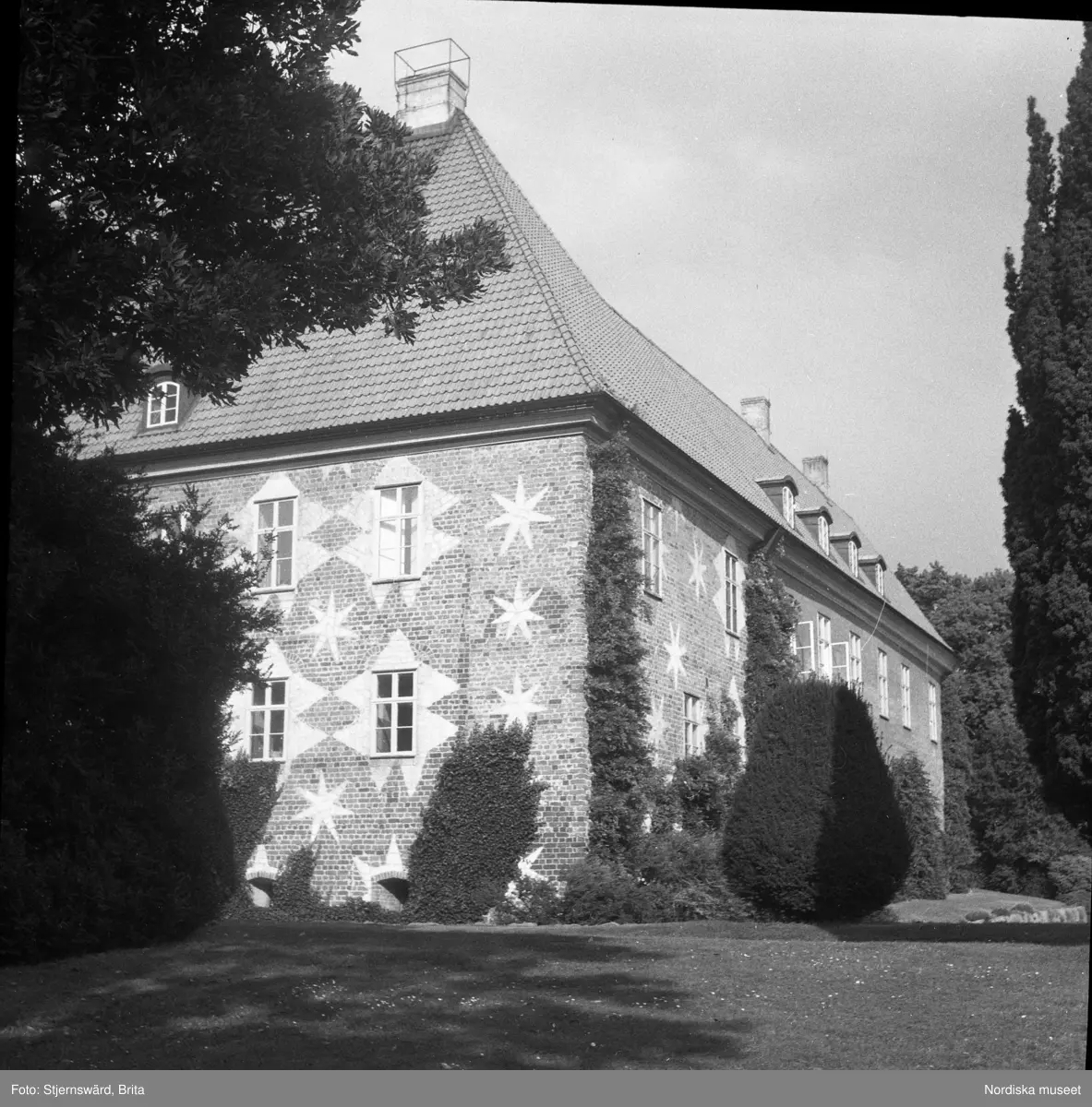 Krapperups slott i Höganäs, Skåne. - Nordiska museet / DigitaltMuseum