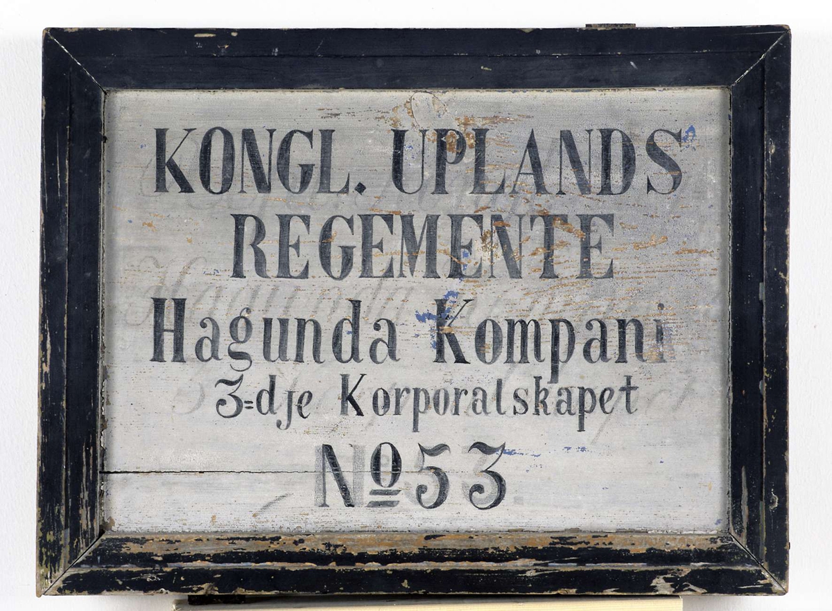 Skylt - Upplandsmuseet / DigitaltMuseum