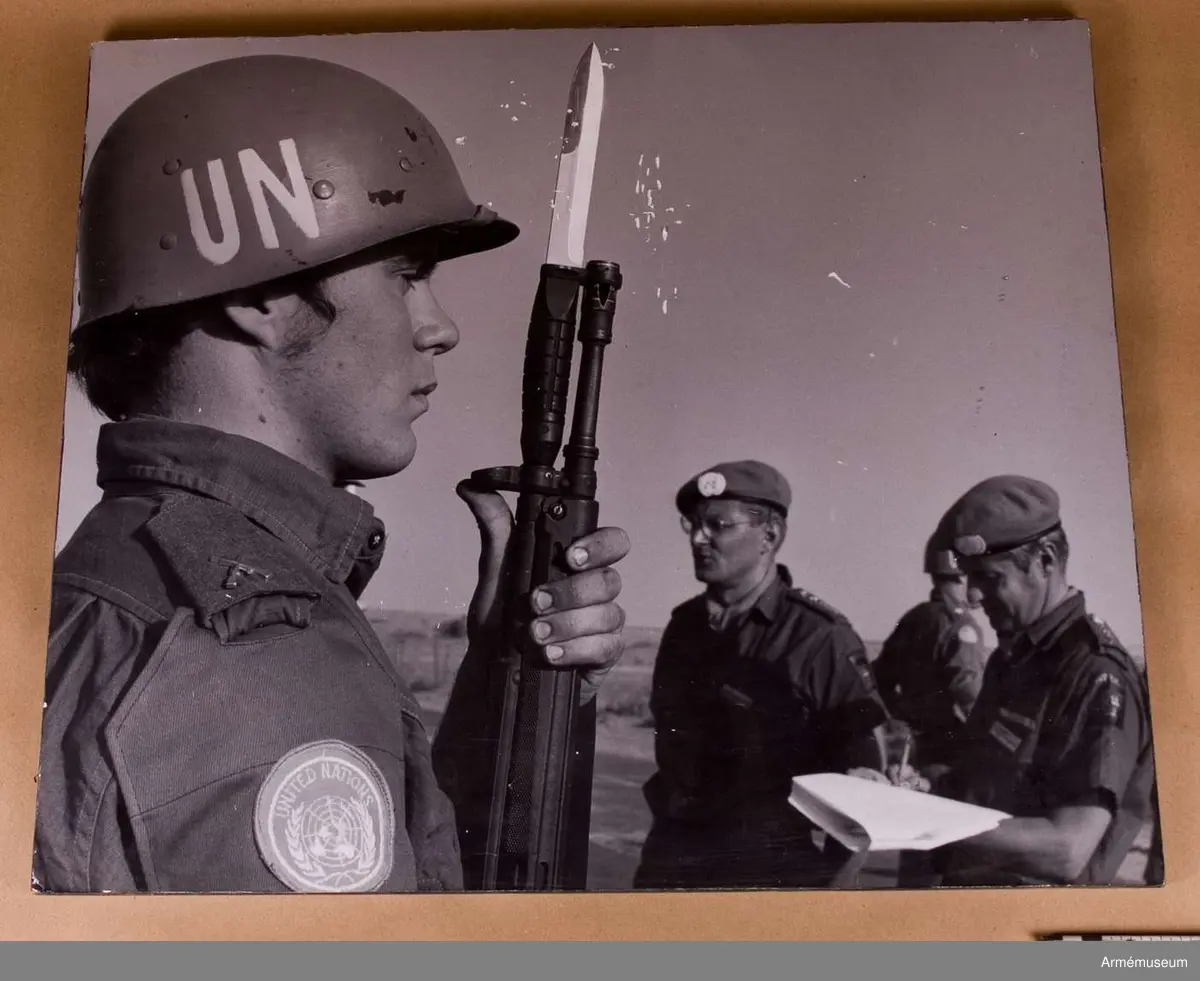 Fotografi FN-tjänst - Armémuseum / DigitaltMuseum