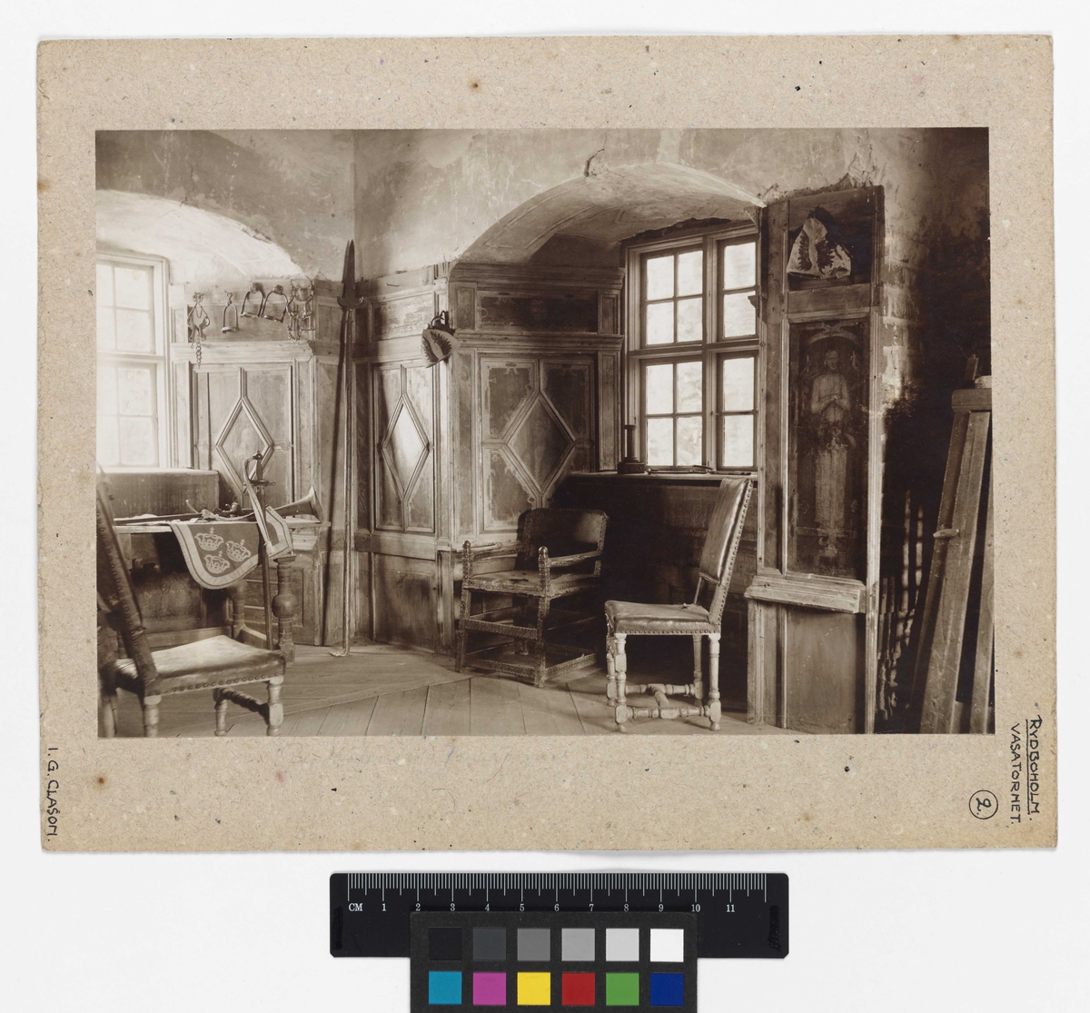 Rydboholms slott Interiör - ArkDes / DigitaltMuseum