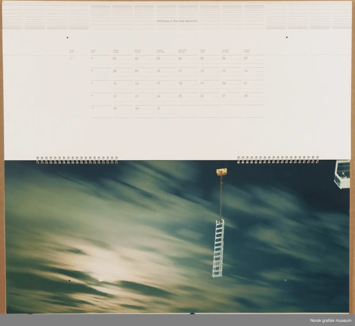 Kalender - Norsk grafisk museum / DigitaltMuseum
