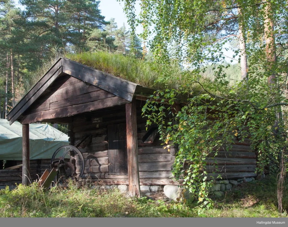 Badstue fra Børtnes i Nes - Hallingdal Museum / DigitaltMuseum