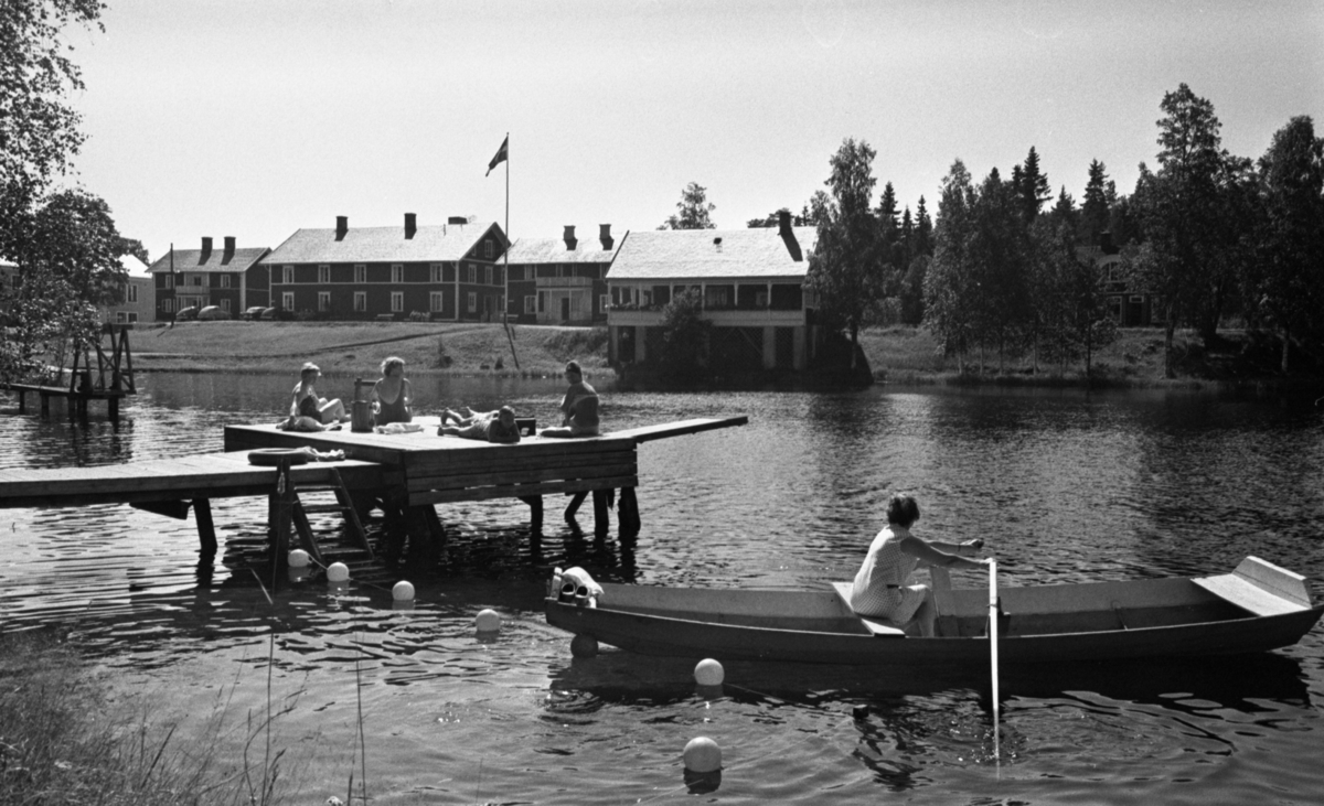 Loka brunn, 22 juli 1966 - Örebro läns museum / DigitaltMuseum
