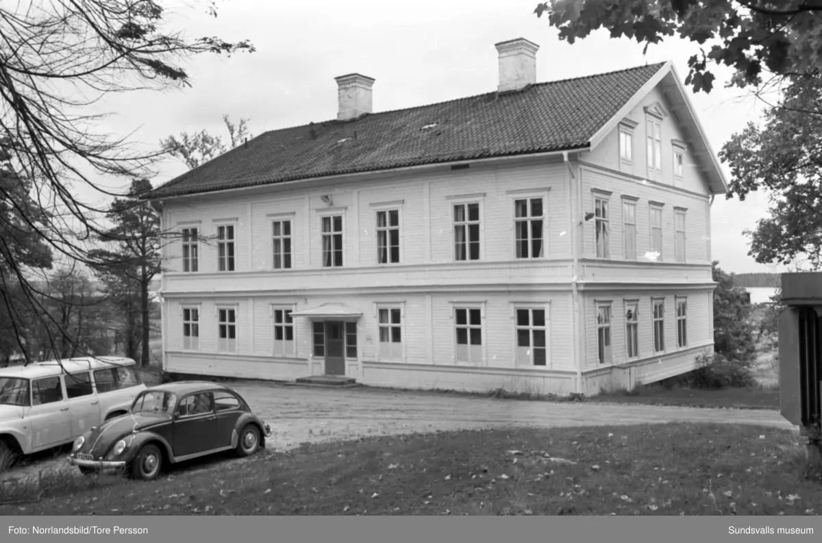 Gamla herrgården i Fagervik, vid Herrgårdsvägen 2, där Permobil höll ...