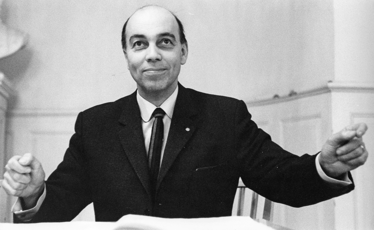 Gävle Orkesterförening. Dirigent. Kapellmästare Carl-Rune Larsson ...