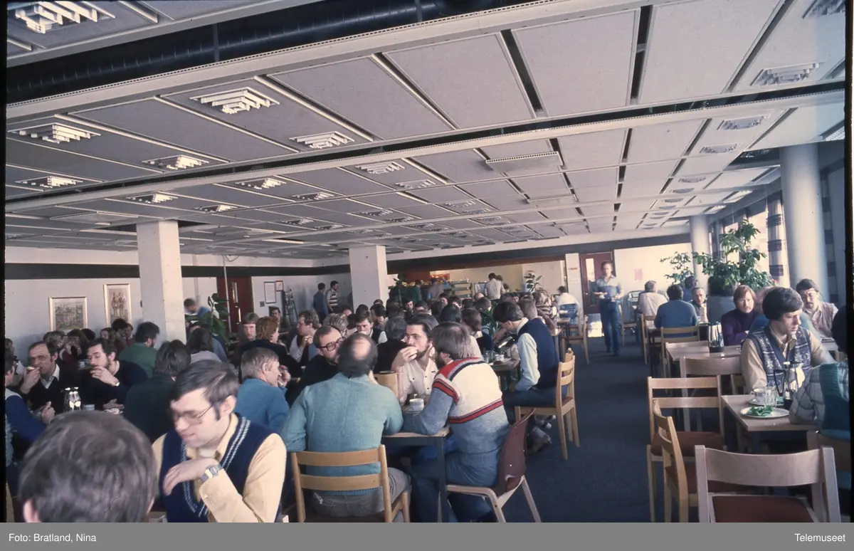 Kantine Norsk Data - Norsk Teknisk Museum / DigitaltMuseum