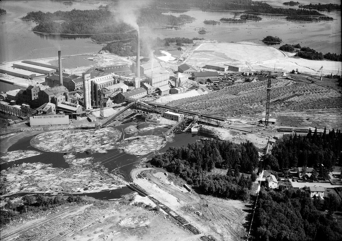 Karskär, Gästrikland Korsnäs AB. I Karskär uppfördes 1910 en ...