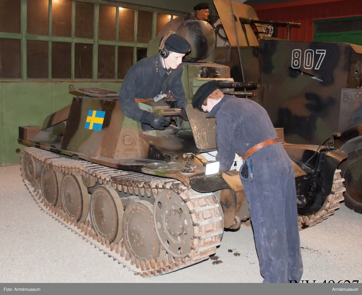 Stridsvagn m/1937 - Armémuseum / DigitaltMuseum