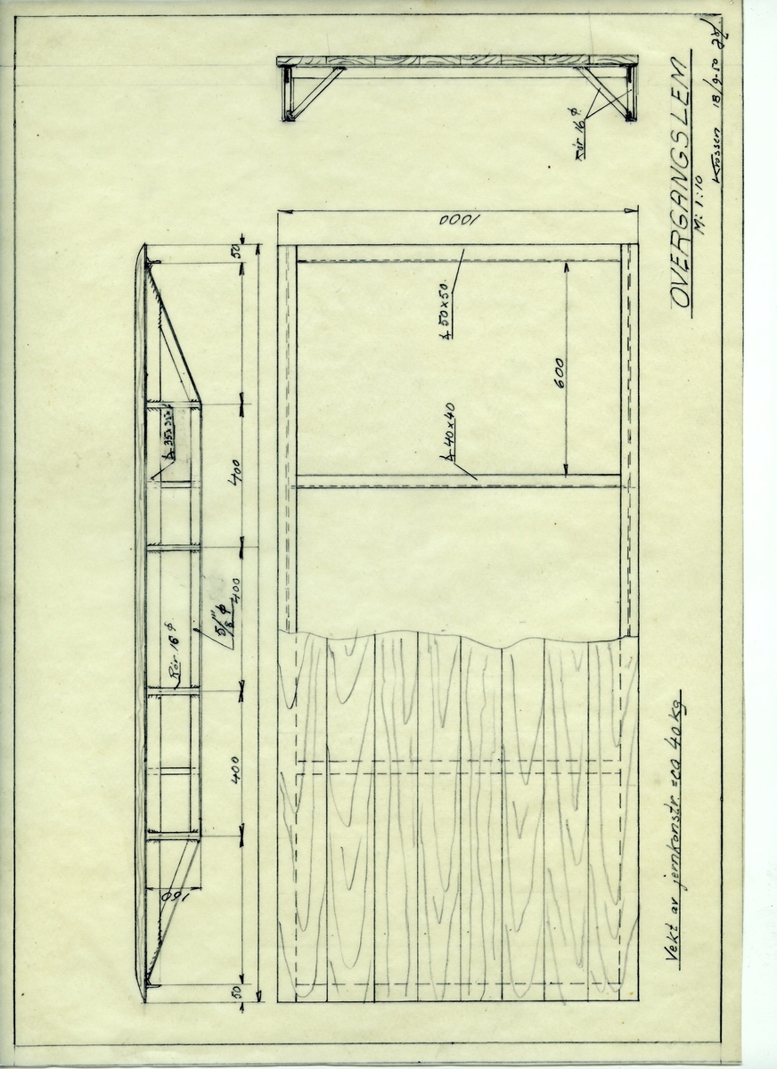 Arbeidstegning - Vest-Agder-museet / DigitaltMuseum