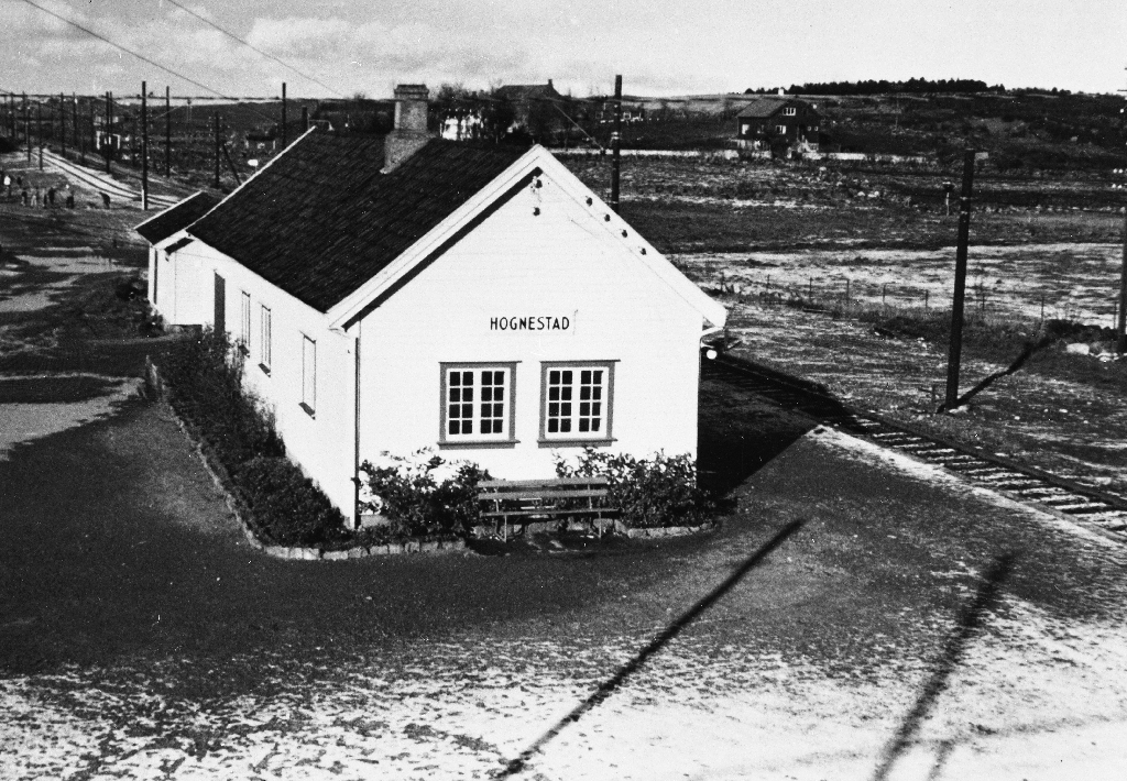 Hognestad stasjon - Jærmuseet / DigitaltMuseum