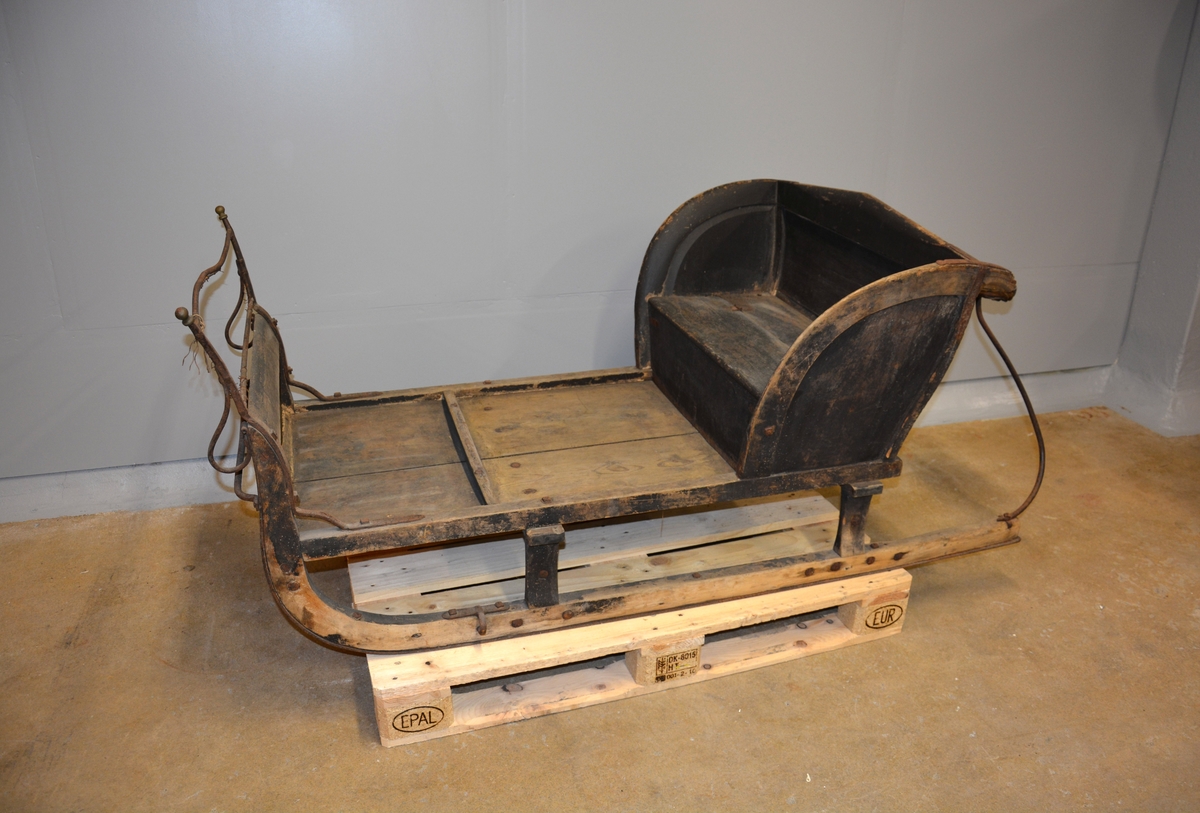 Slede - Hordamuseet / DigitaltMuseum