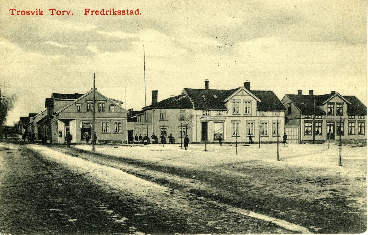 Fredrikstad. Vestsiden. Holmen. Trosvik Torv, Trosvik Torv 1 ...