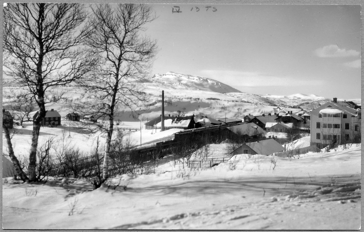 Storlien Stadsvy. - Järnvägsmuseet / DigitaltMuseum