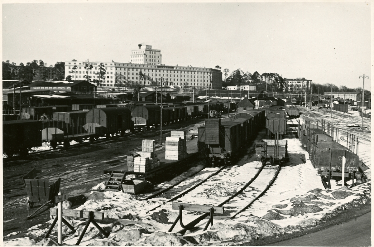 Stockholm Norra station inför elektrifieringen. - Järnvägsmuseet ...