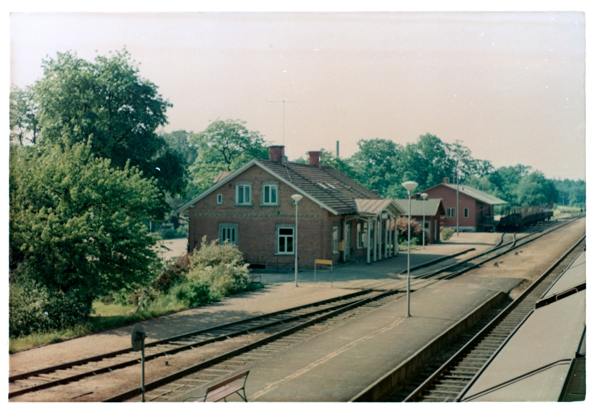 Kallinge station. - Järnvägsmuseet / DigitaltMuseum