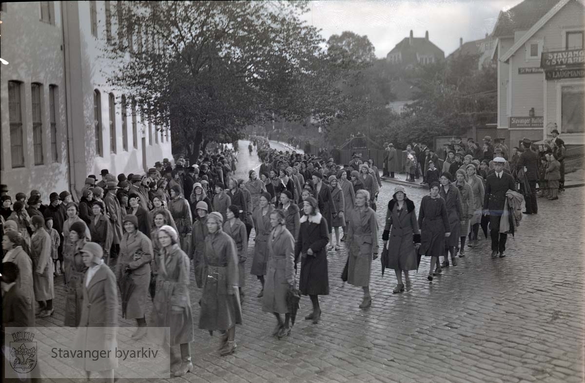 Søndagsskolens dag - Stavanger byarkiv / DigitaltMuseum