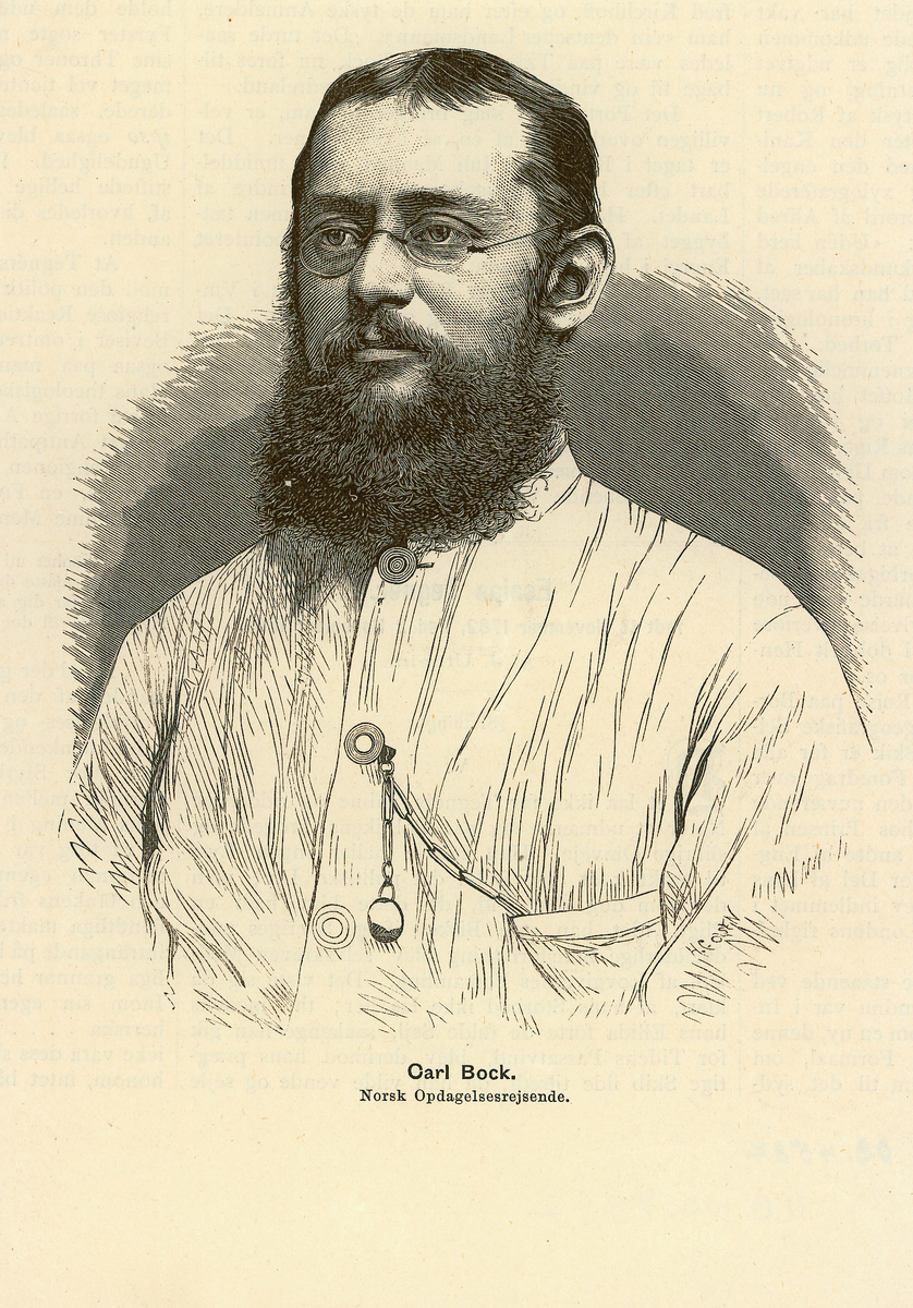 Carl Alfred Bock [xylografi] - Oslo Museum / DigitaltMuseum