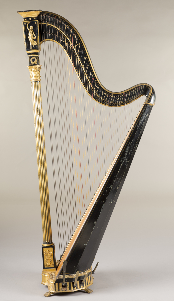 Harpe - Ringve Musikkmuseum / DigitaltMuseum