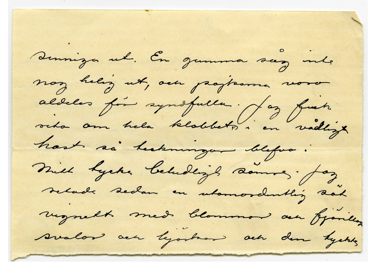 Brev - Jönköpings läns museum / DigitaltMuseum