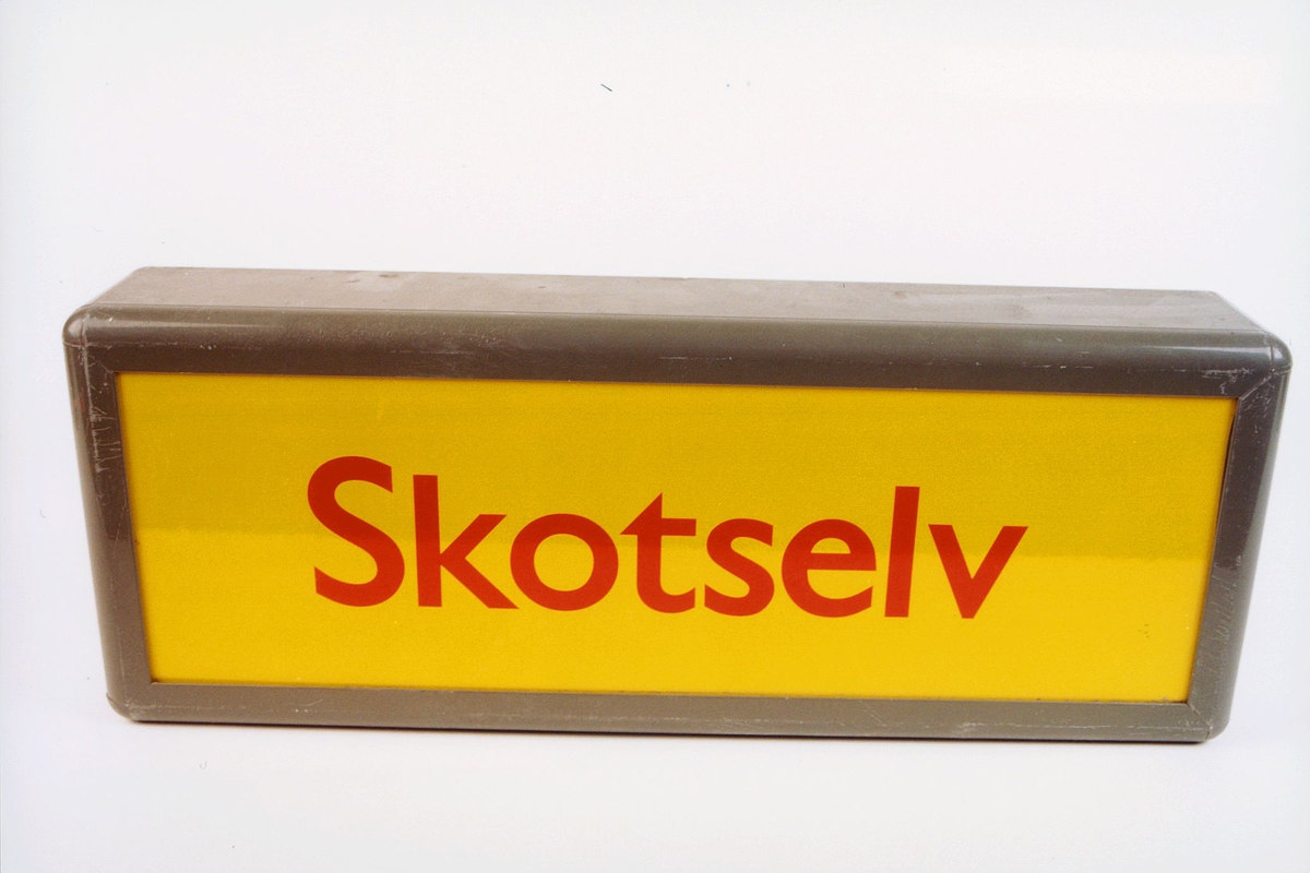 Skilt - Norges Postmuseum / DigitaltMuseum