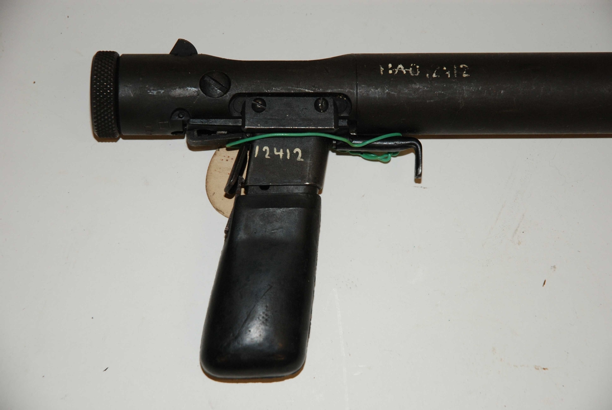 Pistol 7,65 mm Welrod Mk II - Forsvarets museer / DigitaltMuseum