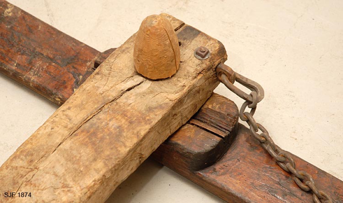 Slede - Anno Norsk skogmuseum / DigitaltMuseum