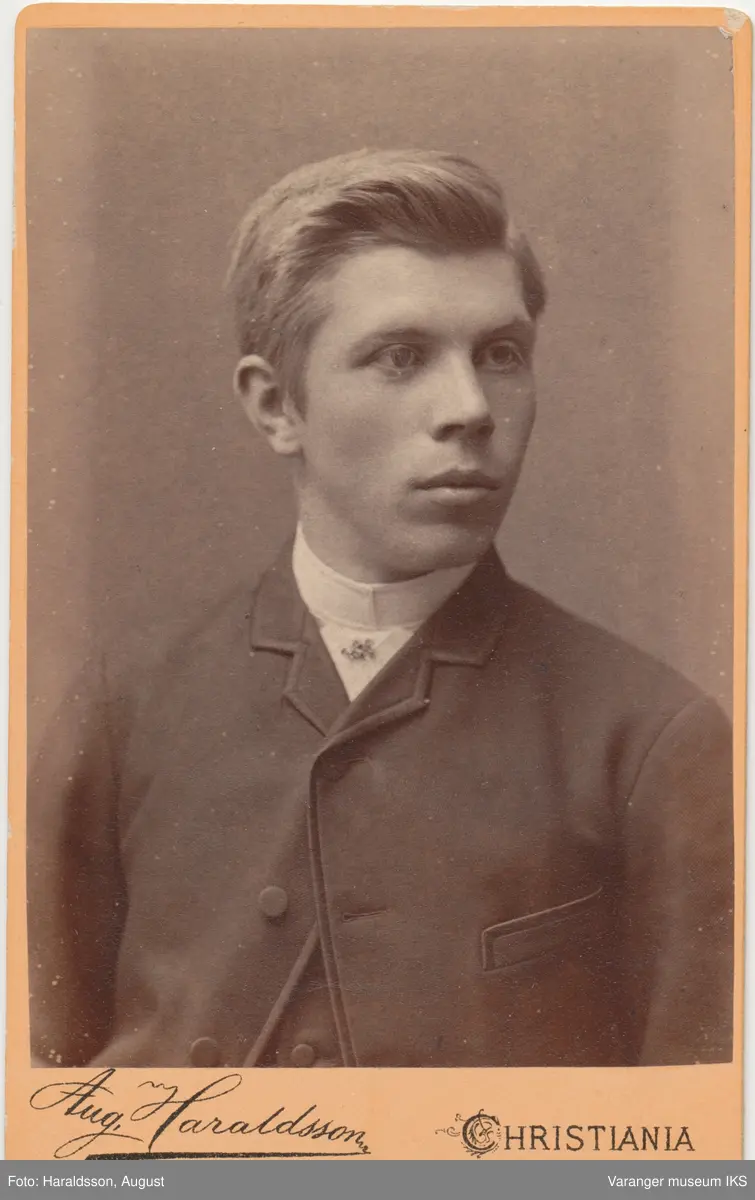 Portrett, Einar Nikolai Brodtkorb - Vardø Museum / DigitaltMuseum