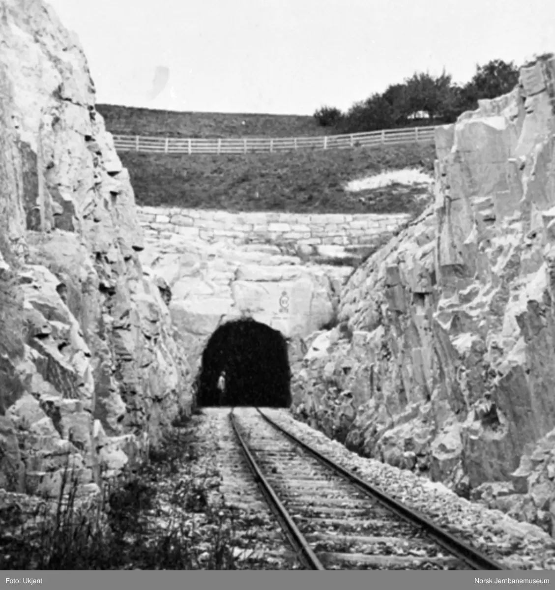 Spikkestad tunnel I (Røken store tunnel) - Norsk Jernbanemuseum ...