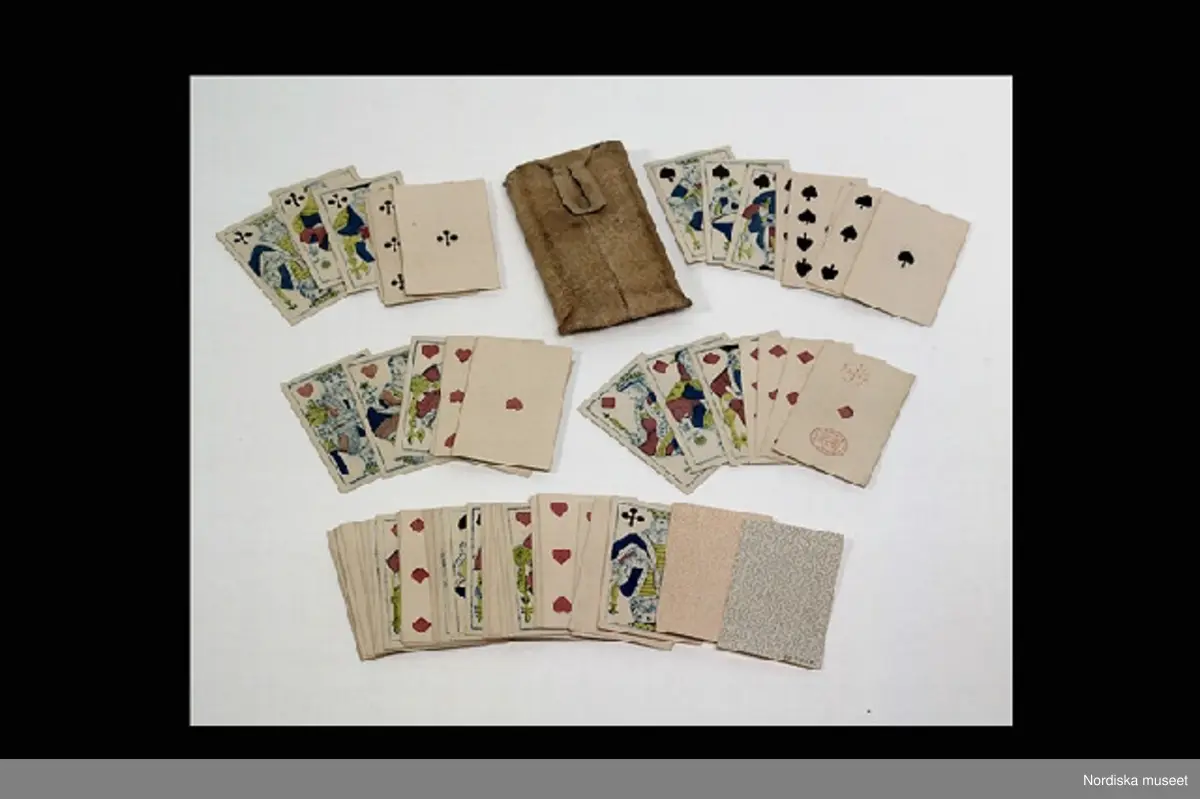 Kortlek - Nordiska museet / DigitaltMuseum
